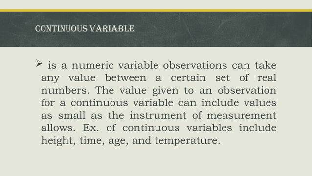 Variables and what is the meaning of variales | PPTX | Physics | Science
