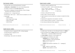 Variables: names, bindings, type, scope | PDF