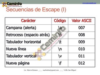 Variables, Constantes y Tipos de datos en C | PDF