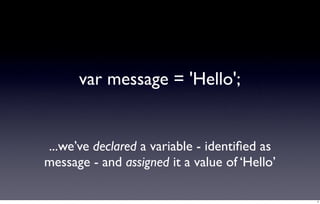 Javascript foundations: variables and types | PDF | Web Development ...