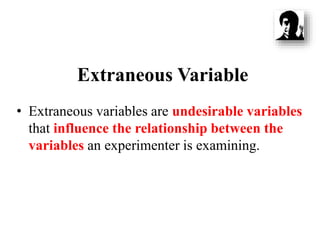 Extraneous Information