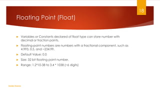 Variables and data types IN SWIFT | PDF
