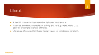 Variables and data types IN SWIFT | PDF