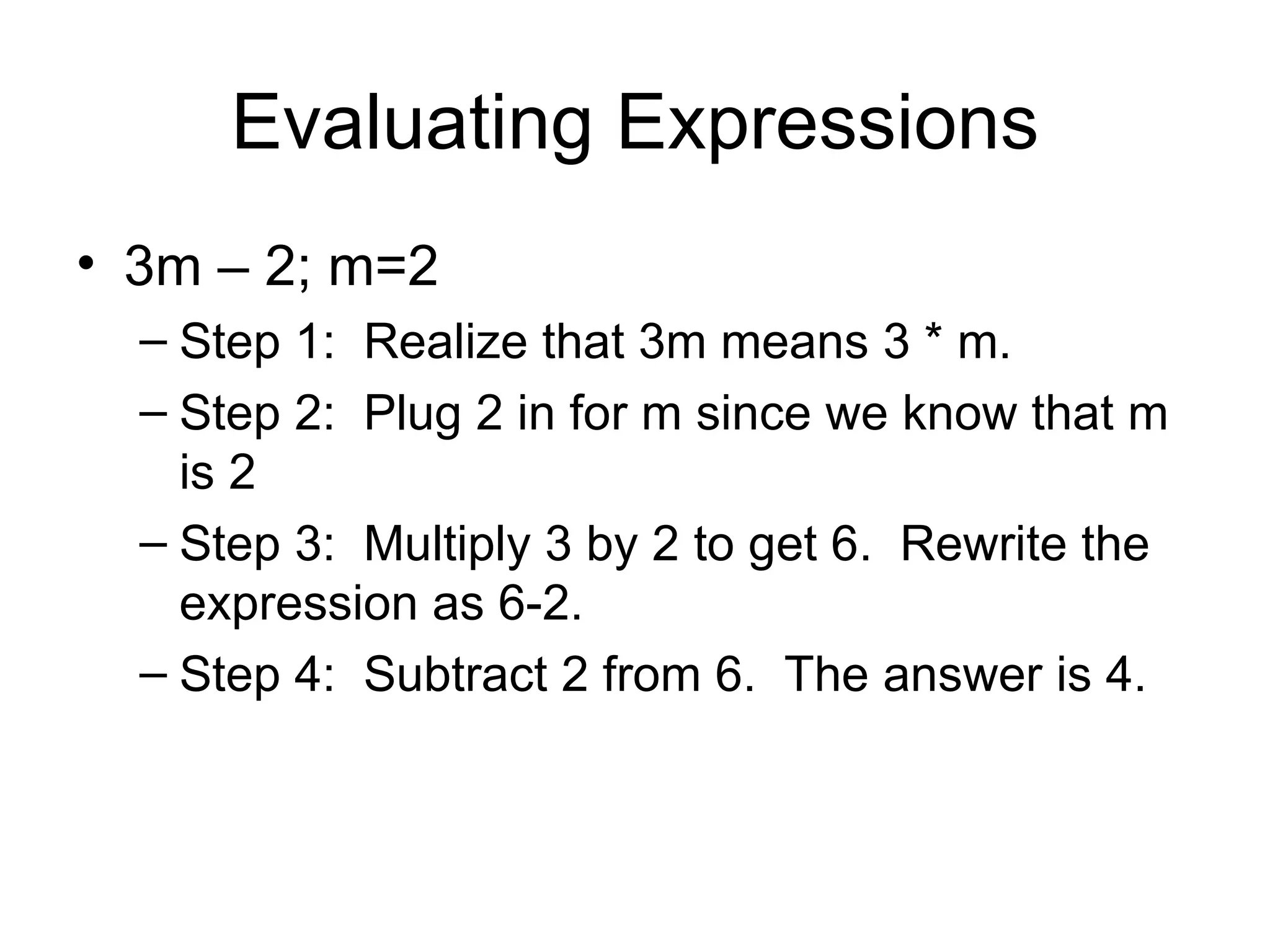 Variables And Expressions | PPT
