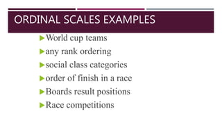 Basics of Educational Statistics (Variables and types) | PPTX | Physics ...