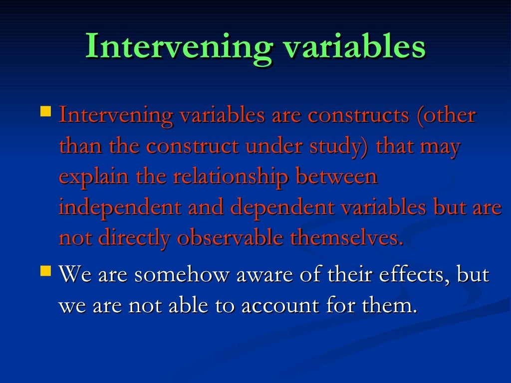 Variables And Measurement Scales