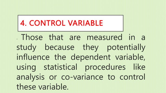 VARIABLES AND THEIR USES.pptx | Physics | Science