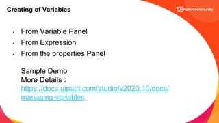 Variables Arguments and control flow_UiPath.ppt