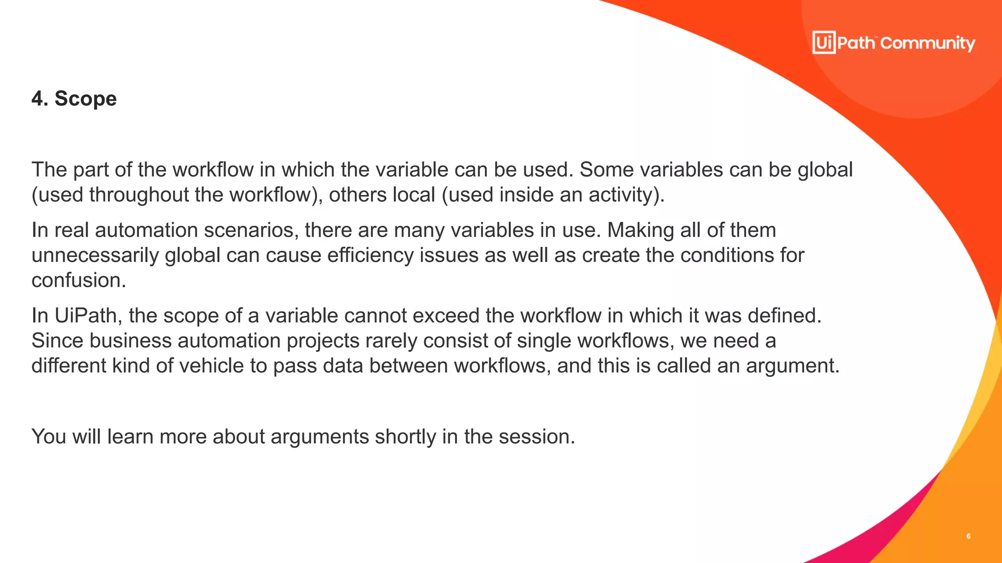 Variables, Arguments & Imports.pptx Variables, Arguments & Imports.pptx