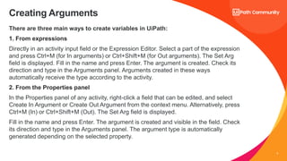 Variables, Arguments & Imports.pptx