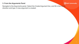 Variables, Arguments & Imports.pptx