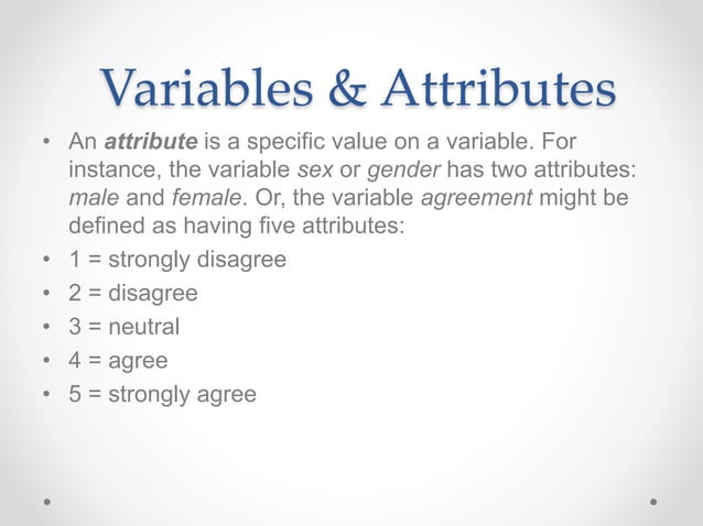 Variables & concepts | PPT | Science