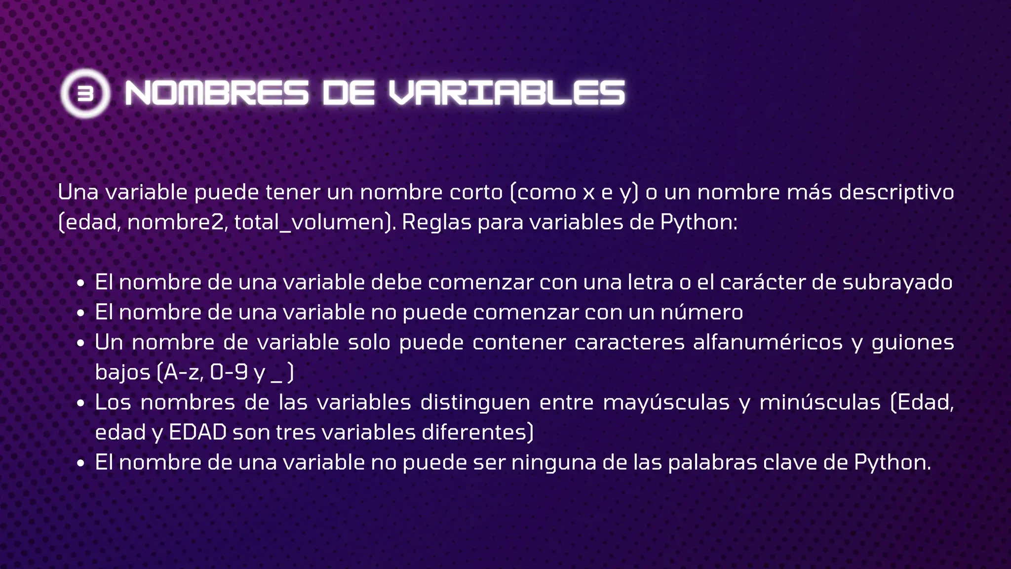 Usando Variables en Python, todo lo que debes saber | PDF