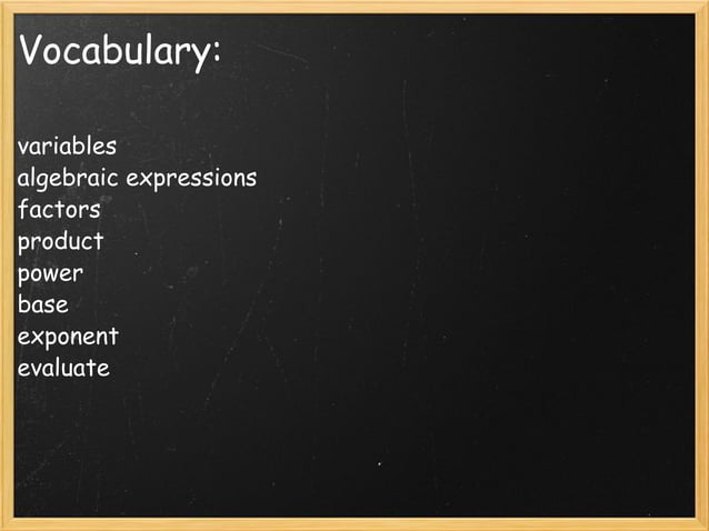 Variables expressions | PPT
