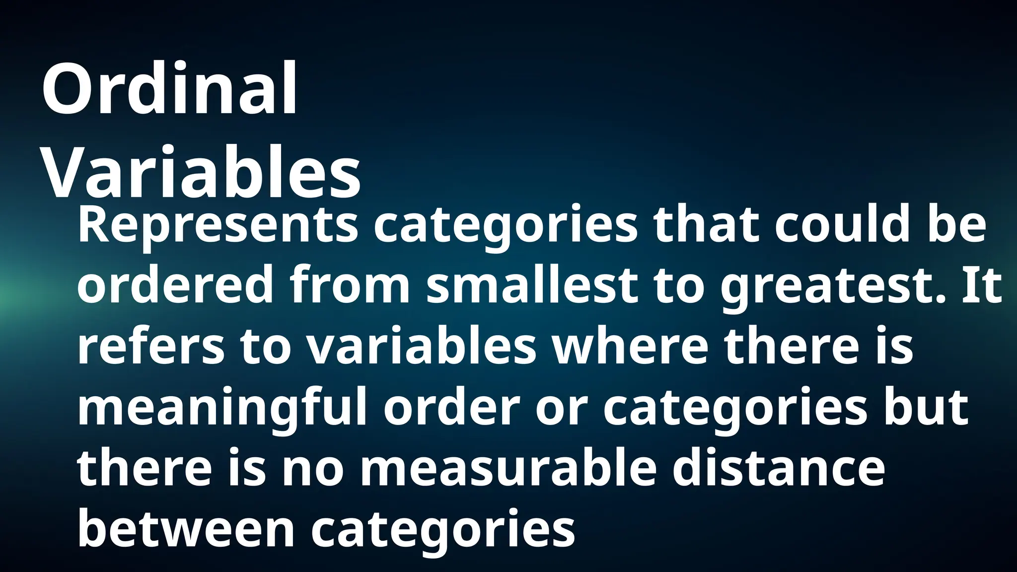 Variables of Quantitative research power point presentation | PPTX