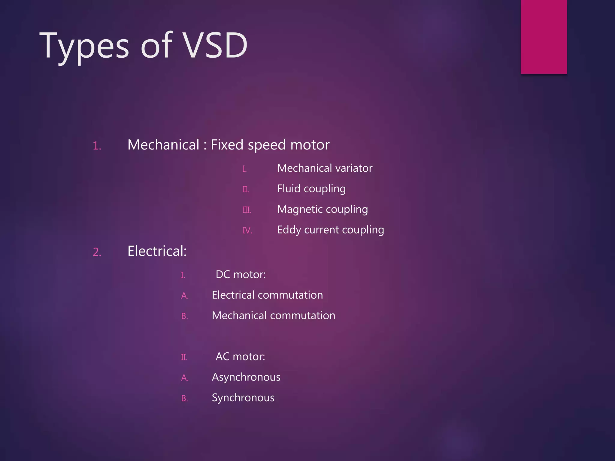 Variable speed drive in pumping system | PPTX