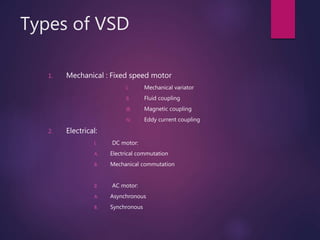 Variable speed drive in pumping system | PPTX | Technology & Computing