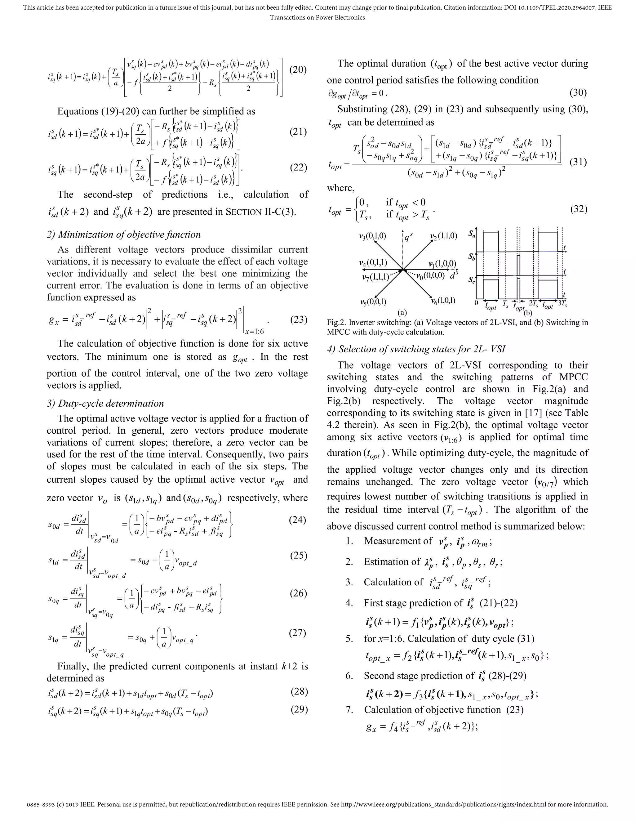 Variable Speed Operation Of Brushless Doubly Fed Reluctance Machine Drive Using Model Predictive