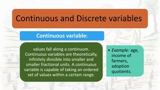 Variables in social science research and its measurement ppt | PPTX