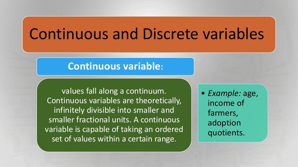 Variables in social science research and its measurement ppt