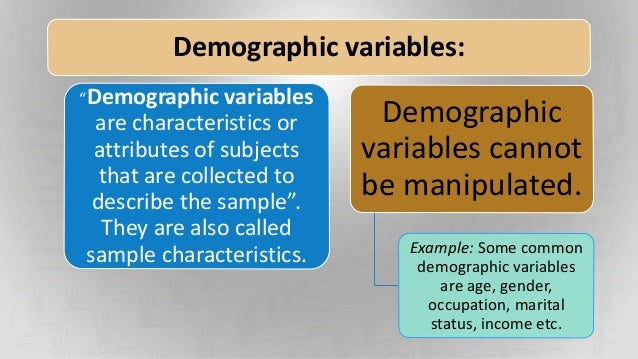 Variables in social science research and its measurement ppt