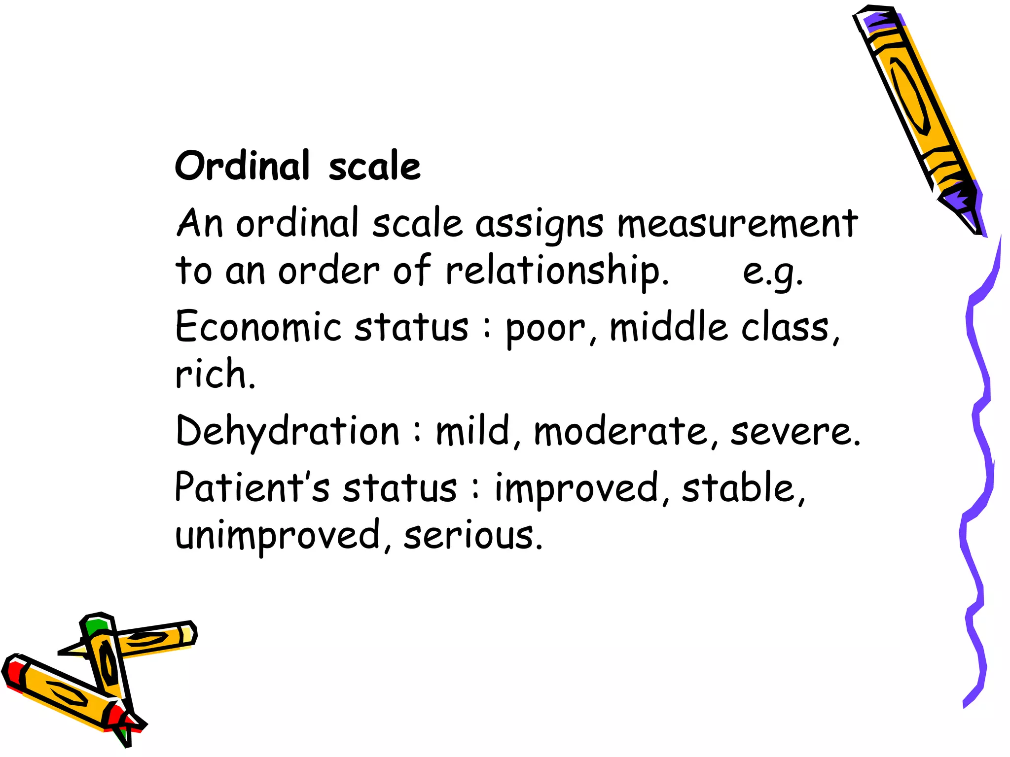 Variables scales of measure | PPT