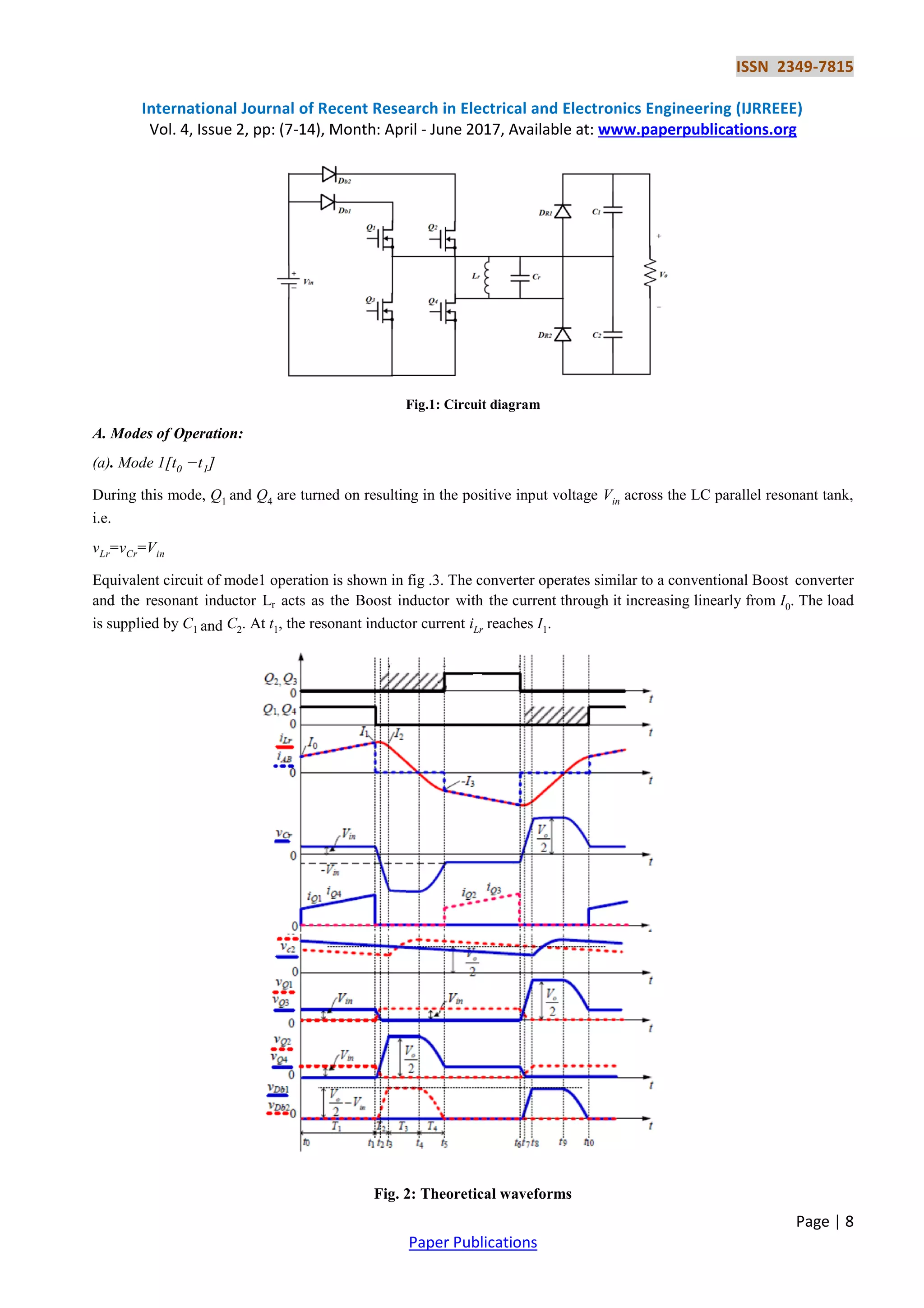 Variable Switching Frequency Based Resonant Converter | PDF