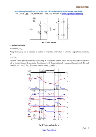 Variable Switching Frequency Based Resonant Converter | PDF | Power and ...