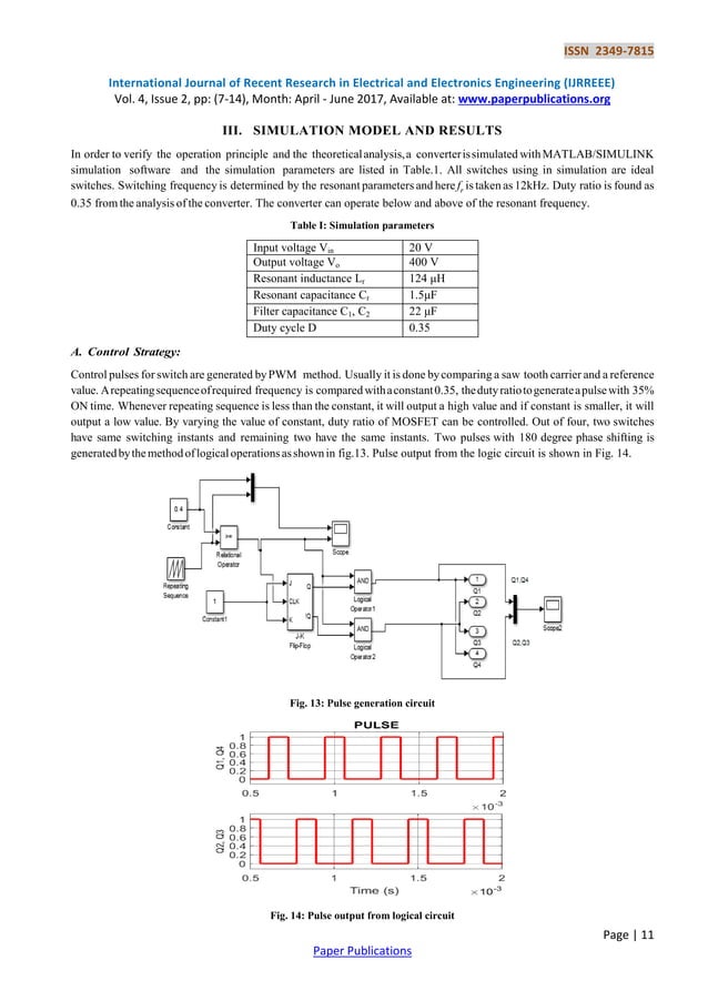 Variable Switching Frequency Based Resonant Converter | PDF | Power and Energy Industry | Industries