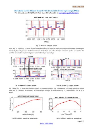 Variable Switching Frequency Based Resonant Converter | PDF | Power and ...