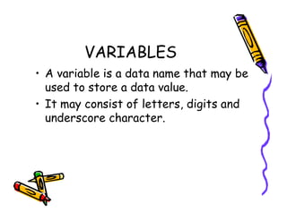 Variable, token, & identifier in c programming | PDF | Programming ...