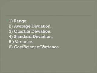 Meaning of Variability and its measures .pptx