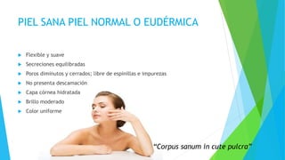 Variaciones normales y anormales de la piel | PPTX