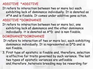 ASSESSMENT OF VARIABILITY AND GENETIC VARIANCE | PPTX