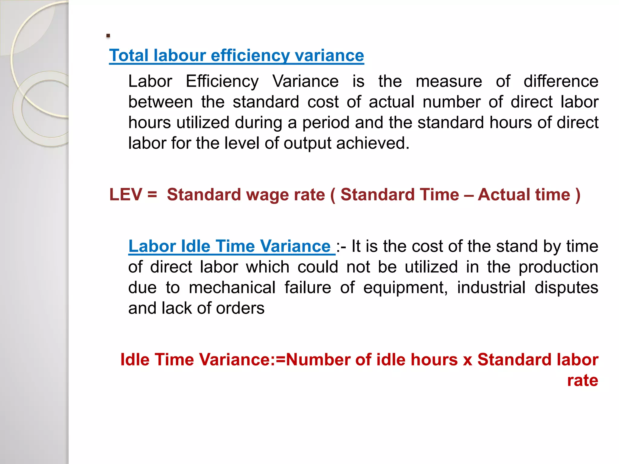 Variance Analysis | PPTX