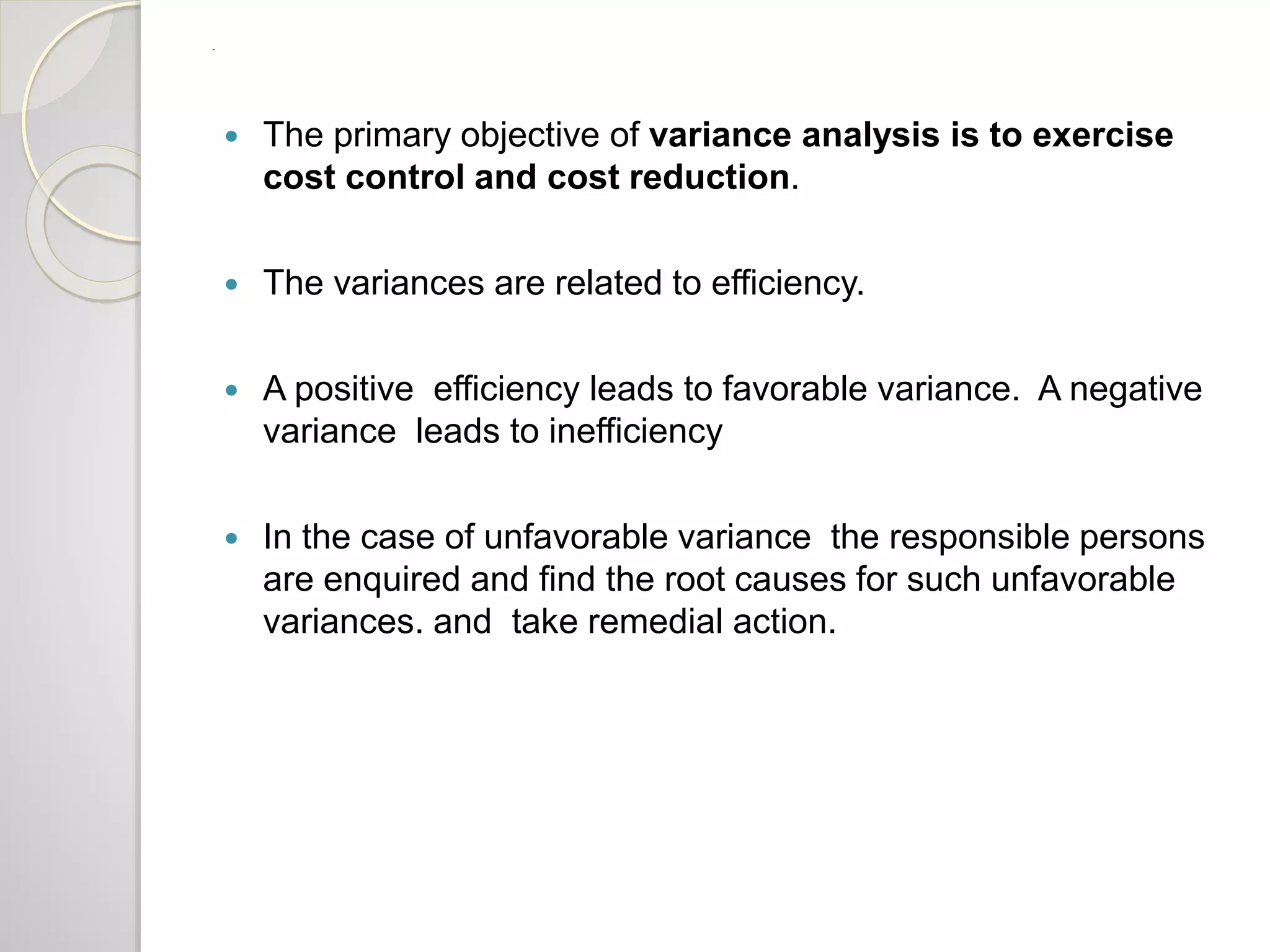 Variance Analysis | PPTX