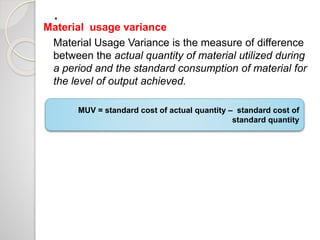 Variance Analysis | PPTX