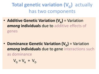 Variance and GE Interactions | PPTX