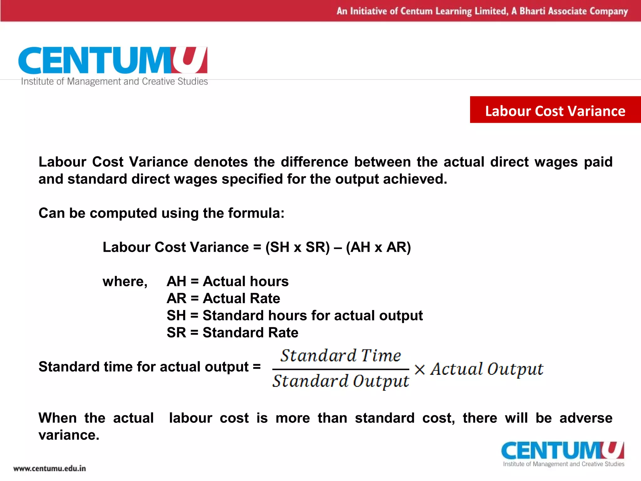 Variance Analysis | PPT