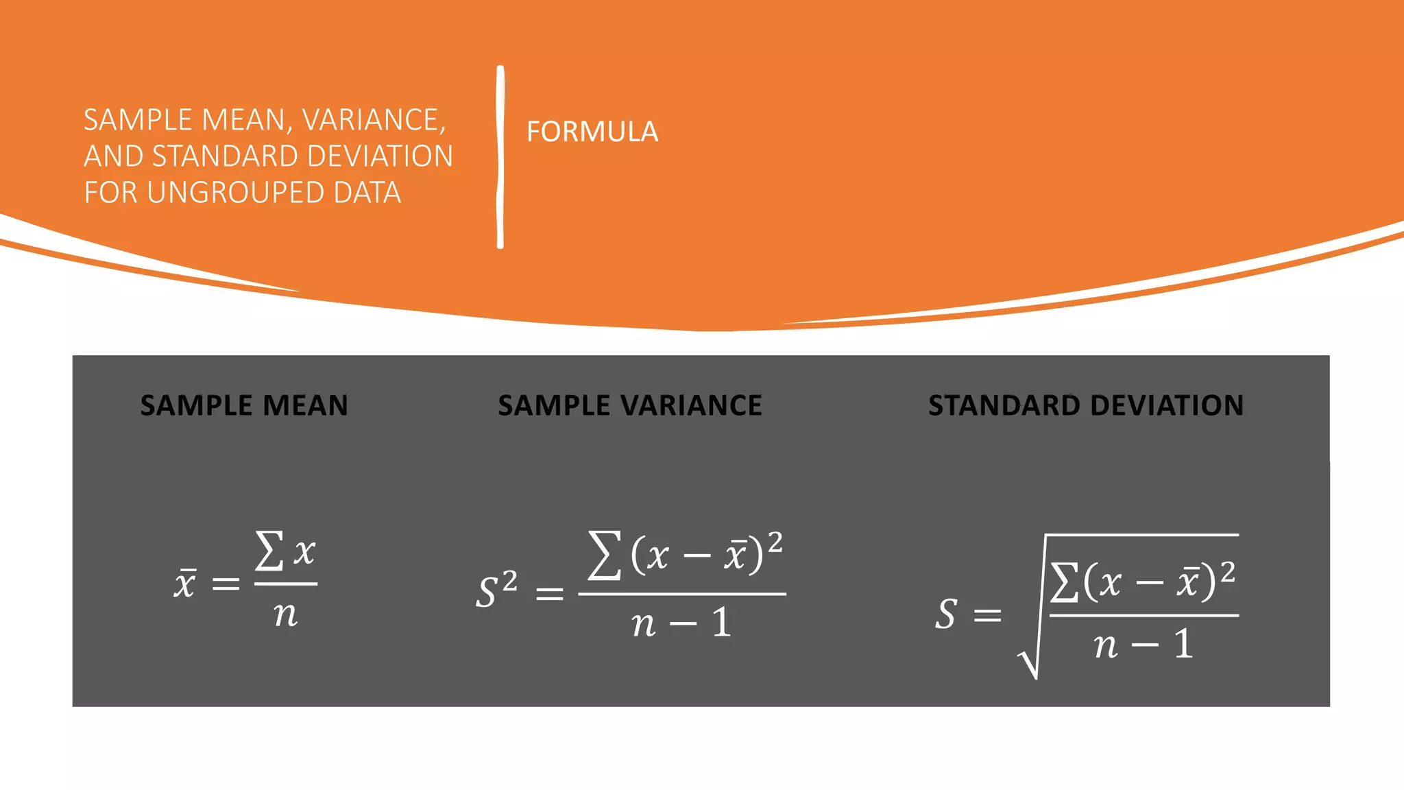 Variance And Standard Deviation Pptx