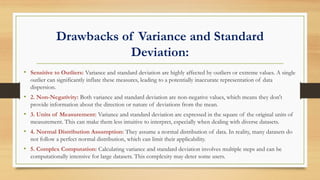 Variance And Standard Deviation in biostatistics pptx | PPT