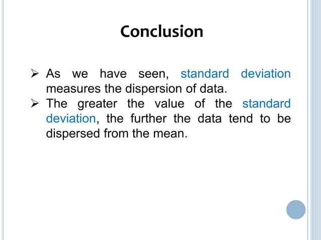 Variance & standard deviation | PPTX