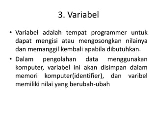 VARIAN DAN INVARIAN DALAM DASAR PEMROGRAMAN.pptx