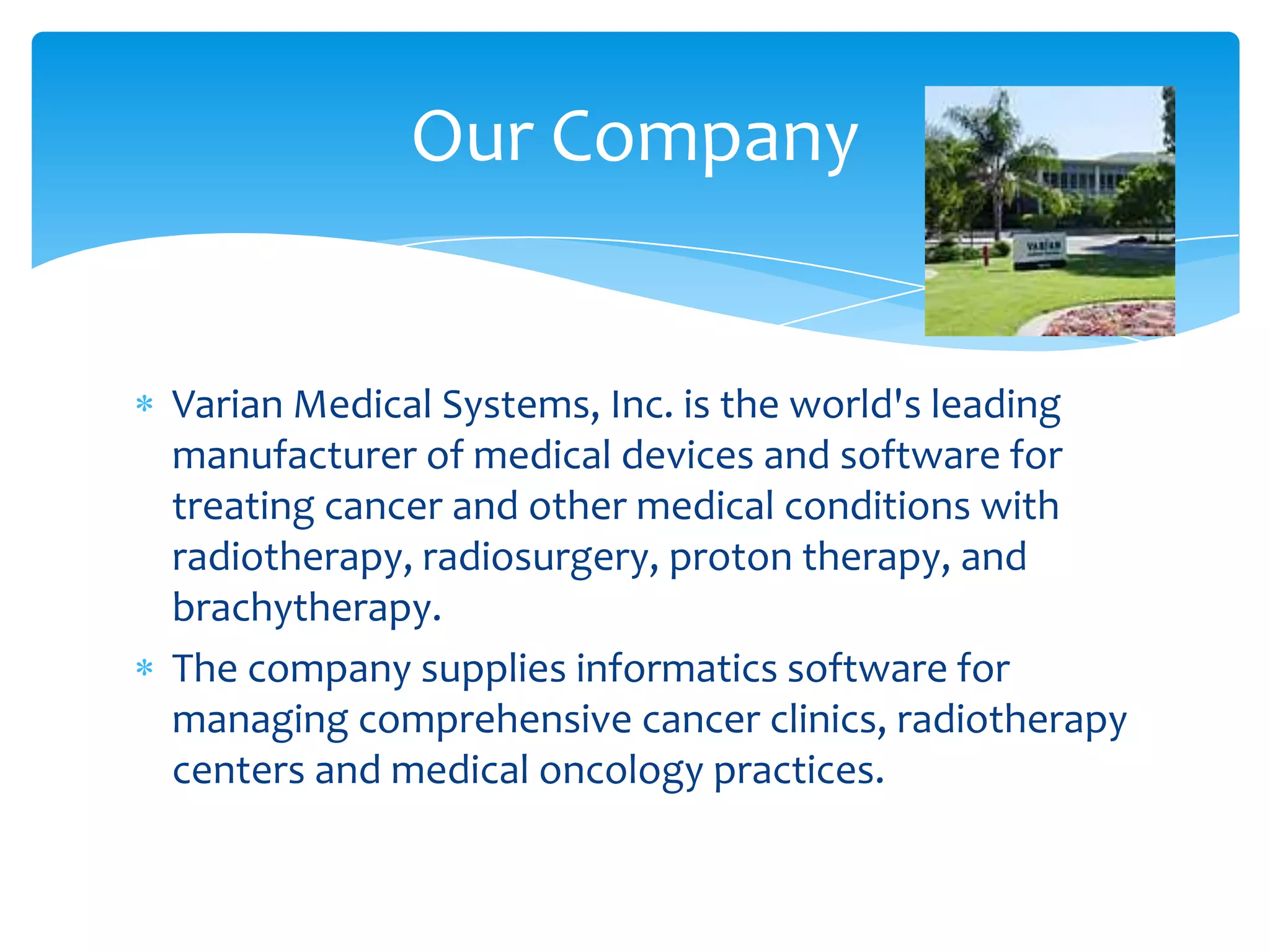 Varian medical systems inc | PPTX