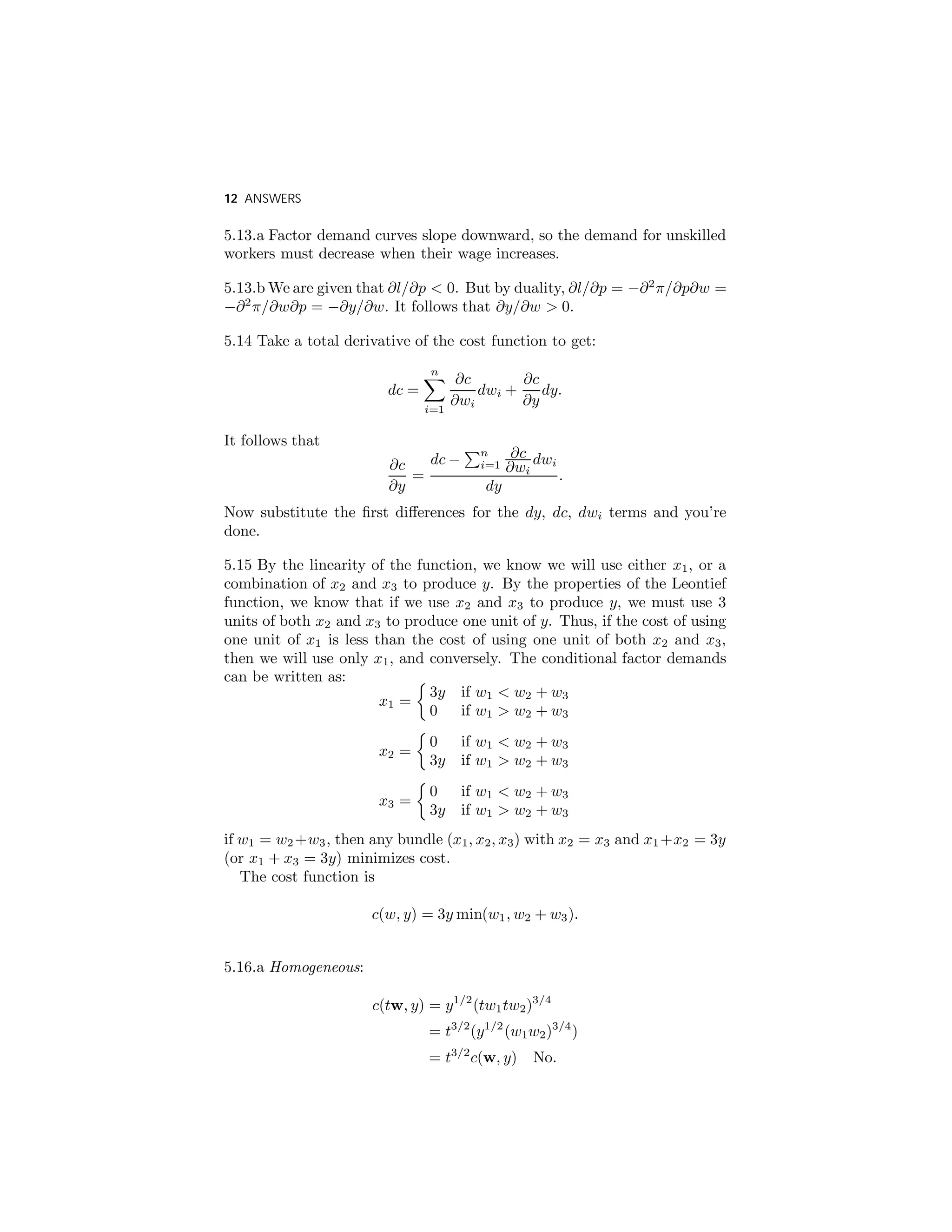 Varian, microeconomic analysis, solution book | PDF
