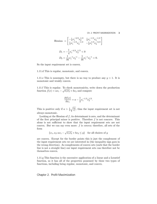 Varian, microeconomic analysis, solution book | PDF