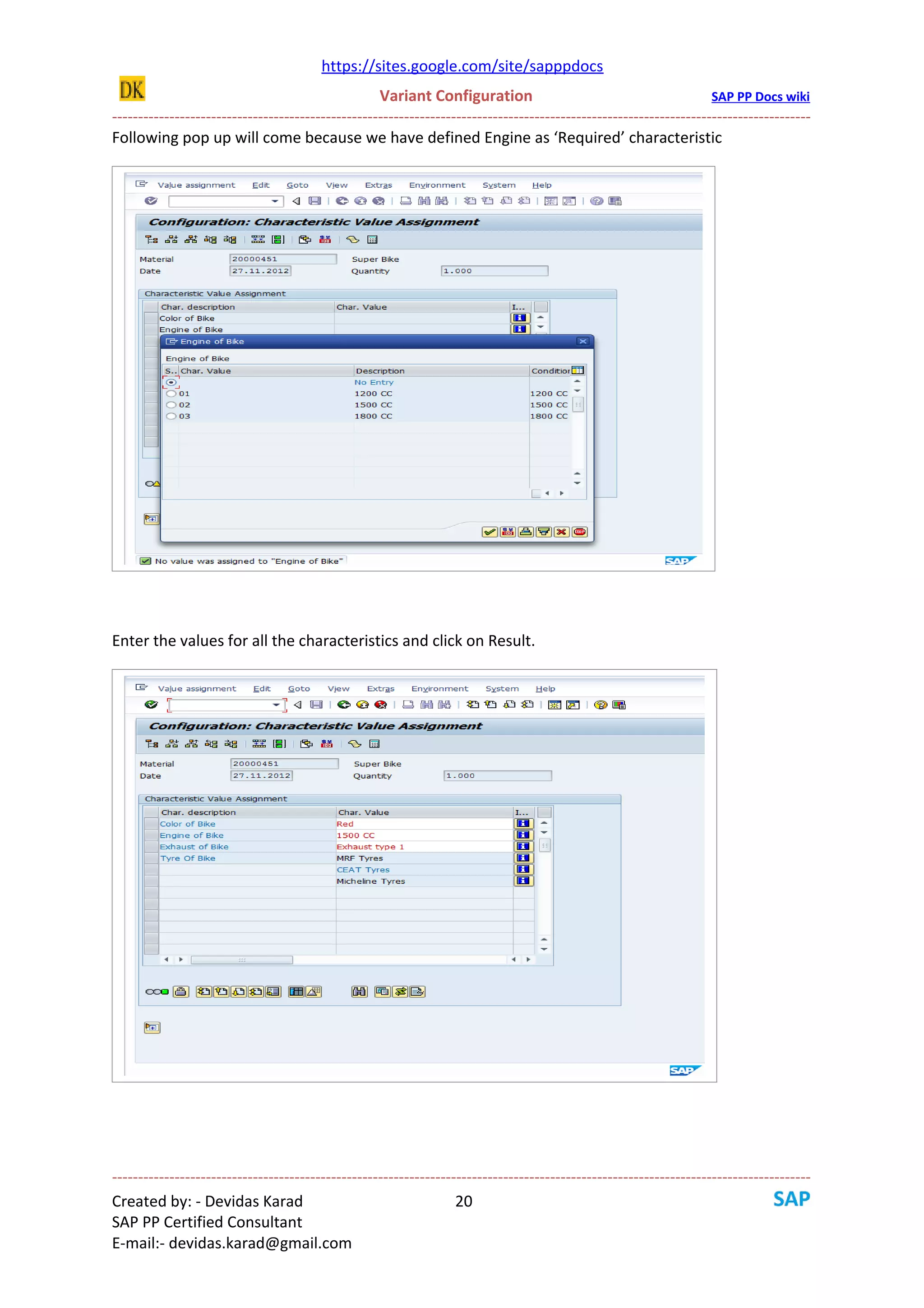 Variant Configurition in SAP: Beginners Guide | www.sapdocs.info