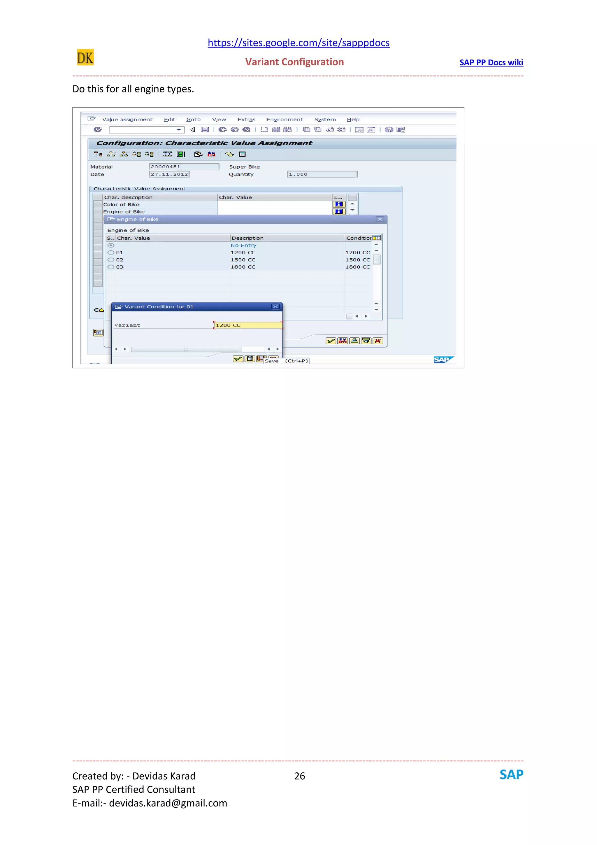 Variant Configurition in SAP: Beginners Guide | www.sapdocs.info