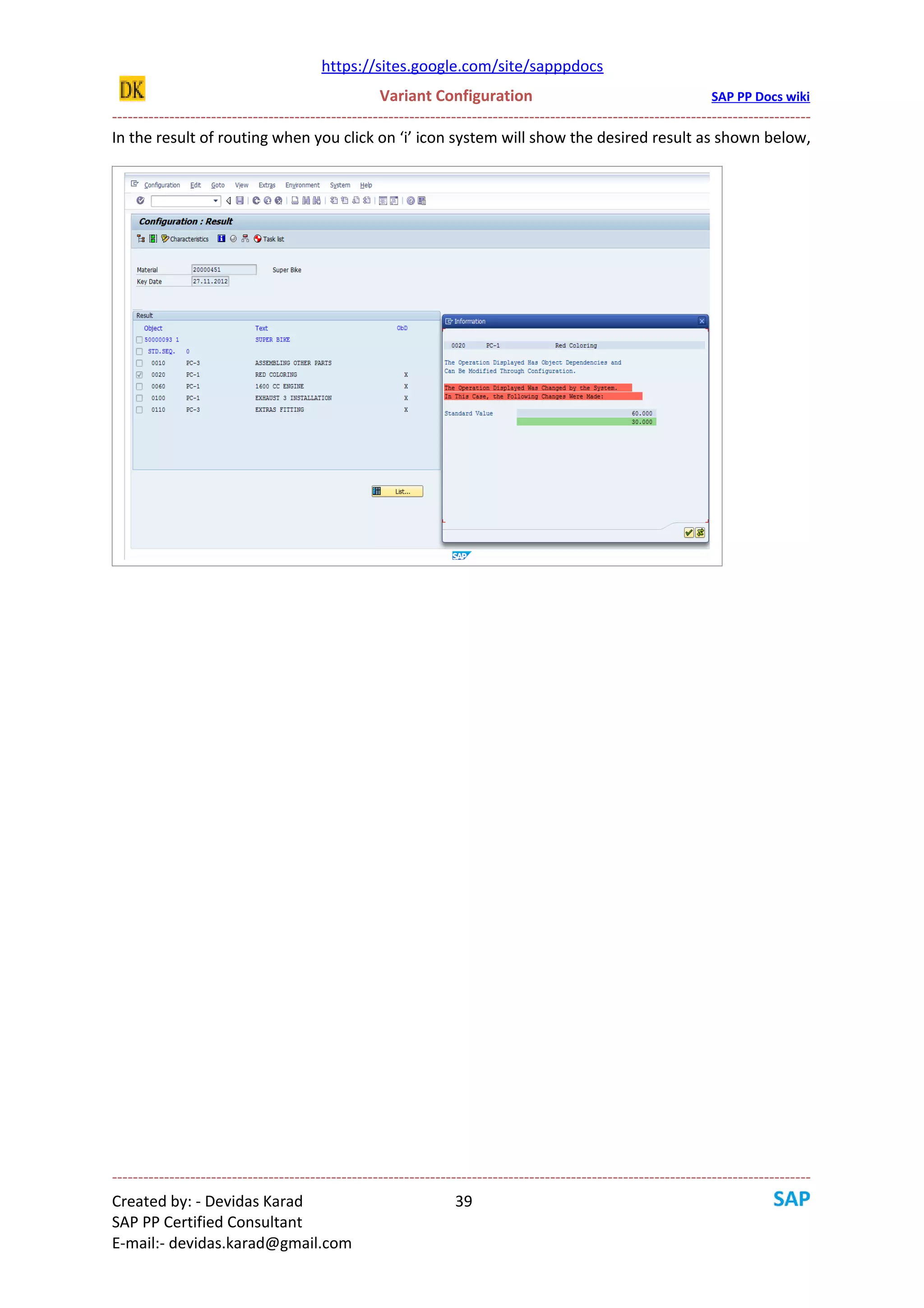 Variant Configurition in SAP: Beginners Guide | www.sapdocs.info