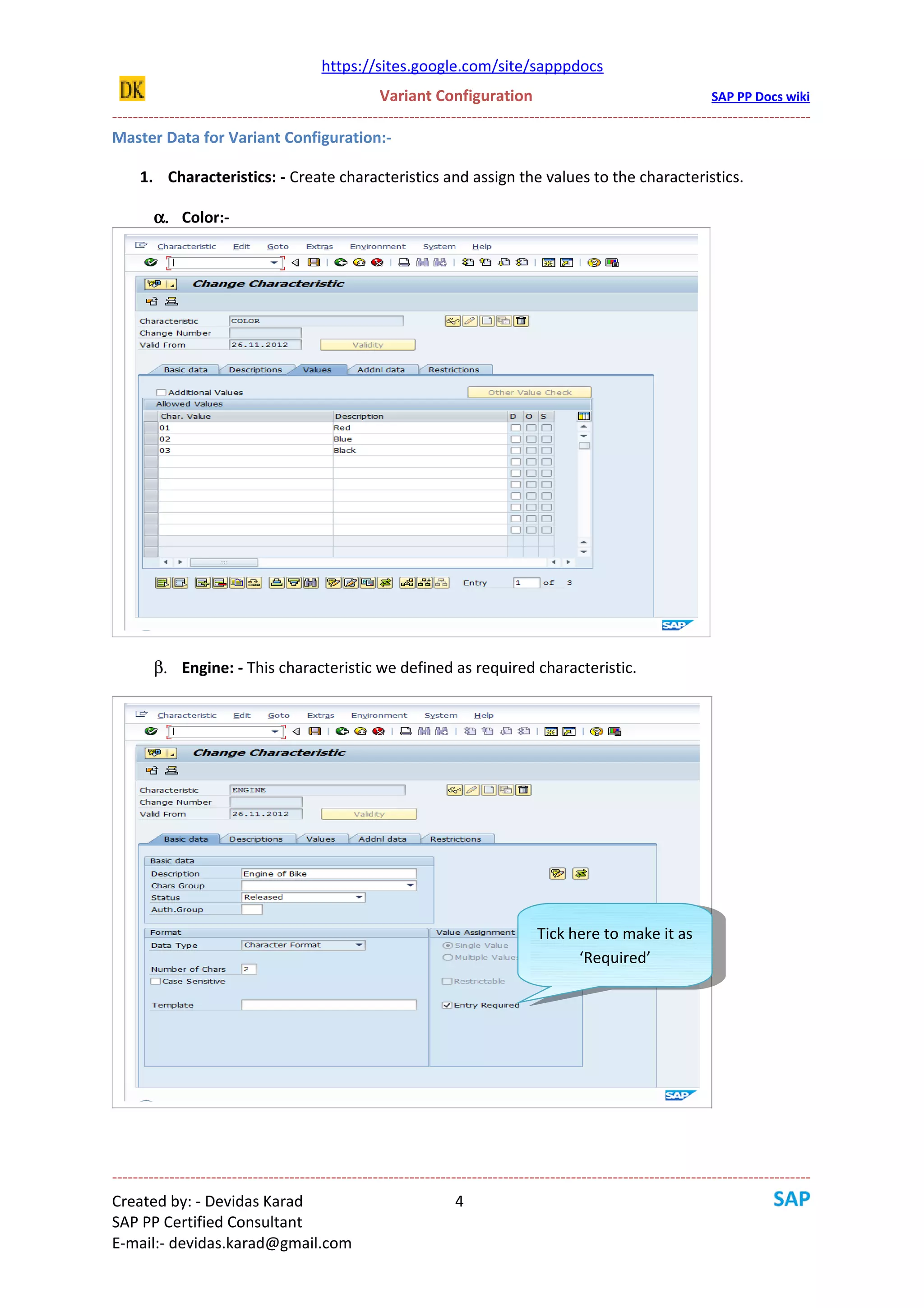 Variant Configurition in SAP: Beginners Guide | www.sapdocs.info